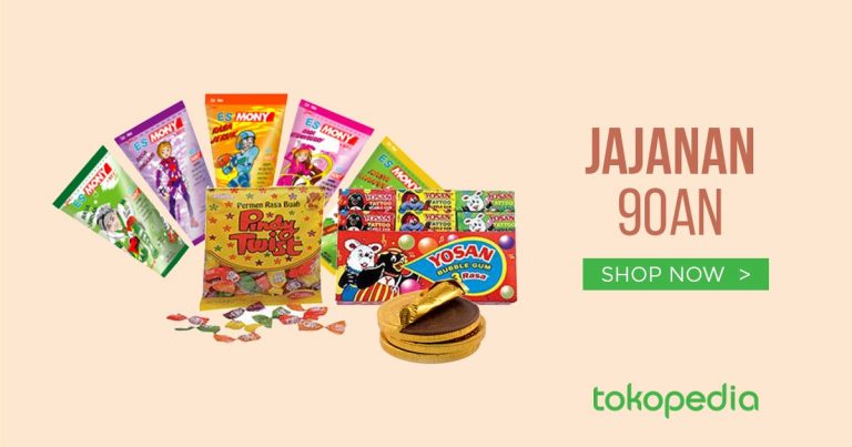 21 Jajanan Jadul buat Nostalgia Generasi 90-an - Tokopedia Blog