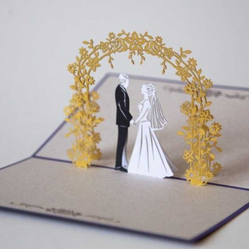 9 Ide Desain Kartu Ucapan Happy Wedding Day Unik dan Menarik!