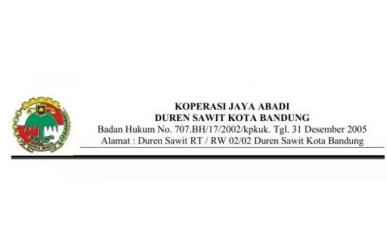 8 Contoh Kop Surat, Bagian Penting dalam Surat Formal - Tokopedia Blog