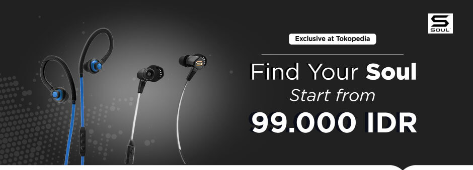 Miliki Produk Audio SOUL mulai dari Rp99.000