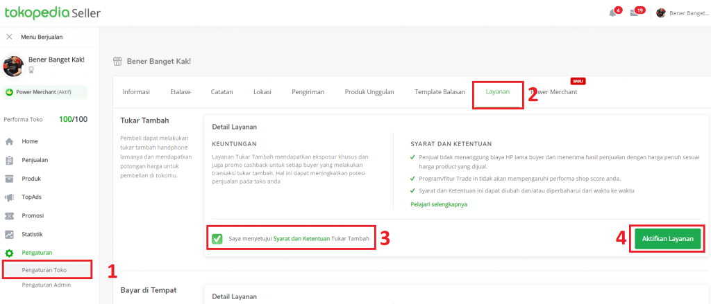 Bagaimana menurutmu dengan fitur Tukar Tambah ini? Sangat praktis dan ...