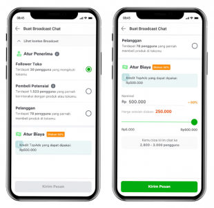Promosi Lewat Broadcast Chat! Tersedia di Aplikasi Tokopedia dan Seller