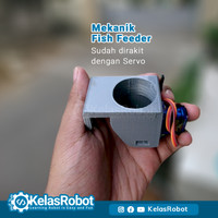 Jual Mekanik Pakan Ikan Otomatis - Auto Fish Feeder For Arduino - Murah ...