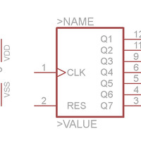 Jual CD4024 CD4024BE CD 4024 BE 7-stage binary / ripple COUNTER - Kab ...