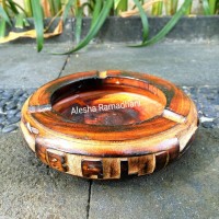 Jual ASBAK KAYU UKIR MOTIF BALI,OLEH OLEH BALI - Kota Denpasar - Alesha ...
