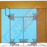 Jual Patch Fitting PT 30 Top Pivot Pintu Kaca PT30 Frameless Glass Door ...