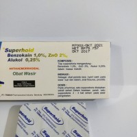Jual SUPERHOID SUPPOSITORIA - obat wasir - Kota Tangerang - alkes jaya ...