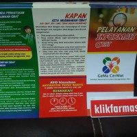 Jual Leaflet Brosur Informasi Obat dan Cara Penyimpanan Obat/ - Kab ...