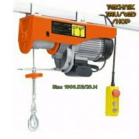 Jual Electric hoist 1000 kg x 20 m mesin katrol lift angkat barang ...
