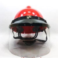 Jual Helm face shield Apd kuning untuk proyek safety helmet blue eagle ...