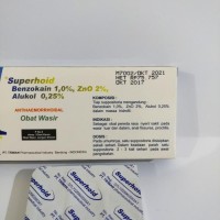Jual SUPERHOID SUPPOSITORIA - OBAT WASIR - Jakarta Barat - AUGUSHT SHOP ...