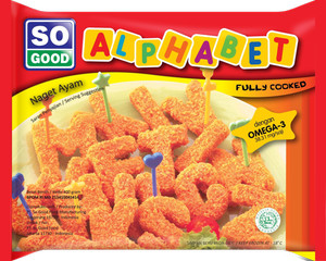 Jual Naget / Nuget Alfabet / Alphabet Chicken Nugget Original So Good ...