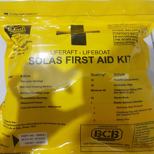 Jual SOLAS First Aid Kit - Jakarta Utara - Lautan Jaya Berlian | Tokopedia
