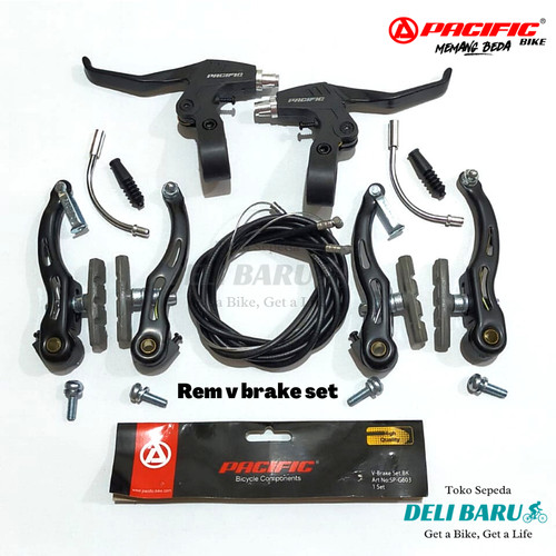 Jual Rem v brake sepeda anak BMX MTB pacific setengah alloy - Kab ...