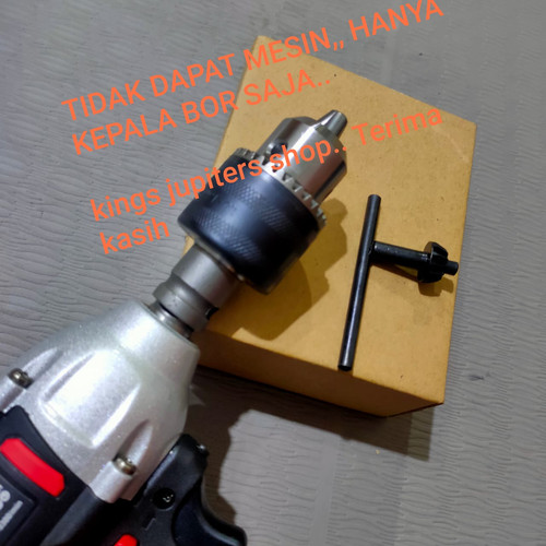 Jual KEPALA BOR 13MM CHUCK BOR 13MM bisa buat IMPACT WRENCH EELIC JLD ...