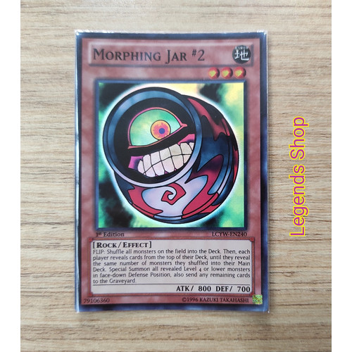 Jual Morphing Jar #2 - LCYW-EN240 - Super Rare 1st Edition Kartu Yugioh ...