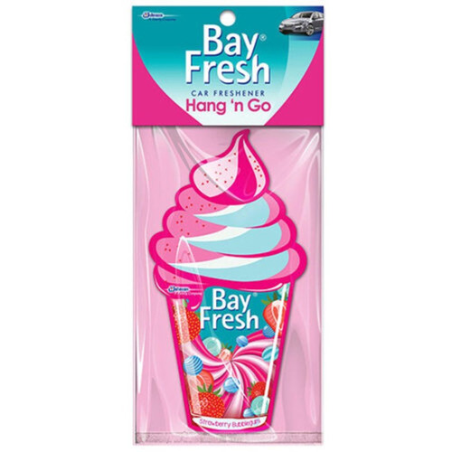 Jual Pengharum Pewangi Parfum Mobil Bayfresh / Bay Fresh - Strawberry ...