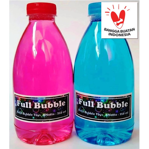 Jual Full Bubble 700 ml Cairan Mainan Gelembung Balon Sabun - Kab ...