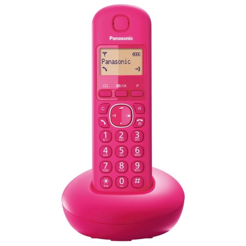 Jual Telepon Wireless Cordless Phone Panasonic KX-TGB210 Pink - Jakarta ...