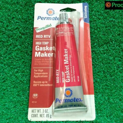 Jual LEM GASKET PERMATEX MERAH RED RTV LEM HI HIGH TEMP GASKET MAKER ...