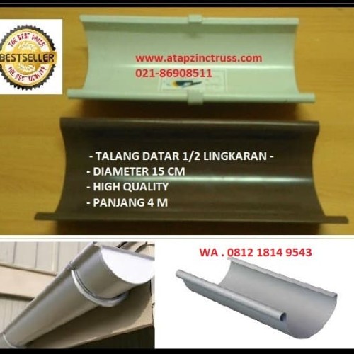 Jual Talang Air Rumah bahan metal baja lapis zincalume -Kuat dan Tahan ...
