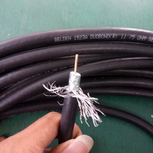Jual KABEL COAXIAL BELDEN 1523A 75 OHM RG8 TEMBAGA TUNGGAL HARGA ...