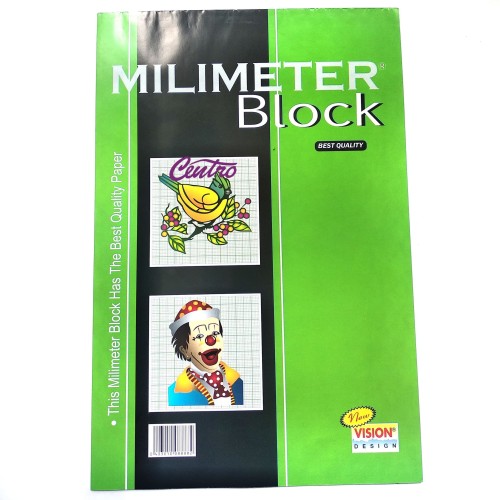 Jual Milimeter Block Ukuran A4 Buku Blok Graph Paper Pad - Kota Bandung ...