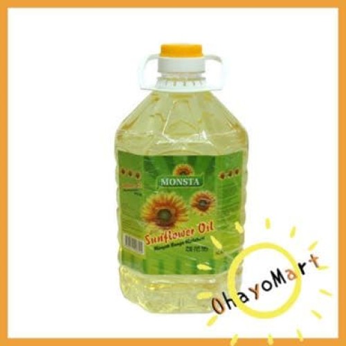 Jual Monsta Sunflower Oil / Minyak masak / minyak bunga matahari 3L ...