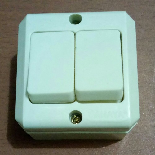 Jual SAKLAR SERI OUTBOW - SAKLAR DOUBLE TEMPEL - Jakarta Barat - Hosana ...
