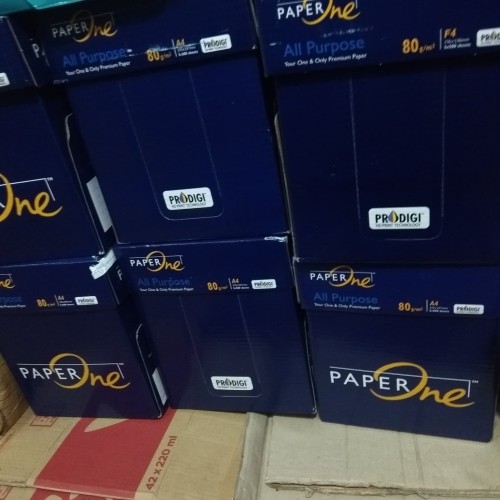 Jual Kertas HVS A4 80 gram Paper one - Jakarta Timur - stationarytoner | Tokopedia