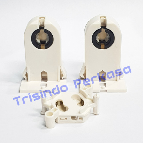 Jual Fitting TL Kaki TL Neon LED Fiting lampu T8 + DUDUKAN STARTER ...