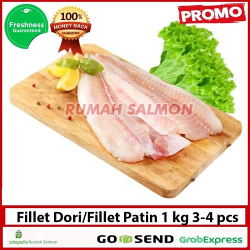 Jual PROMO Fillet Dori / Ikan Dori / Fillet patin 1 kg ( PROMO ...