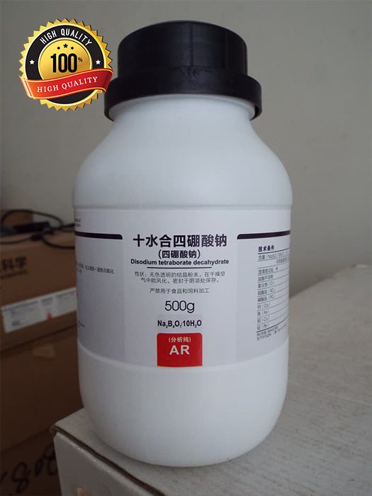 Jual Na2B4O7.10H2O, Sodium Tetraborate 500gr AR reagen - Jakarta Timur ...