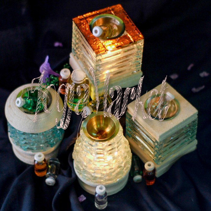Jual Tempat Lilin Aroma Terapi - Kotak (free lilin & minyak aroma ...