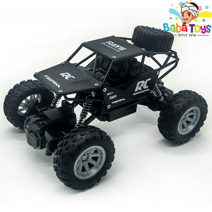 Jual Mainan Mobil Remote Control 1:18 RC Rock Crawler Offroad Alloy ...