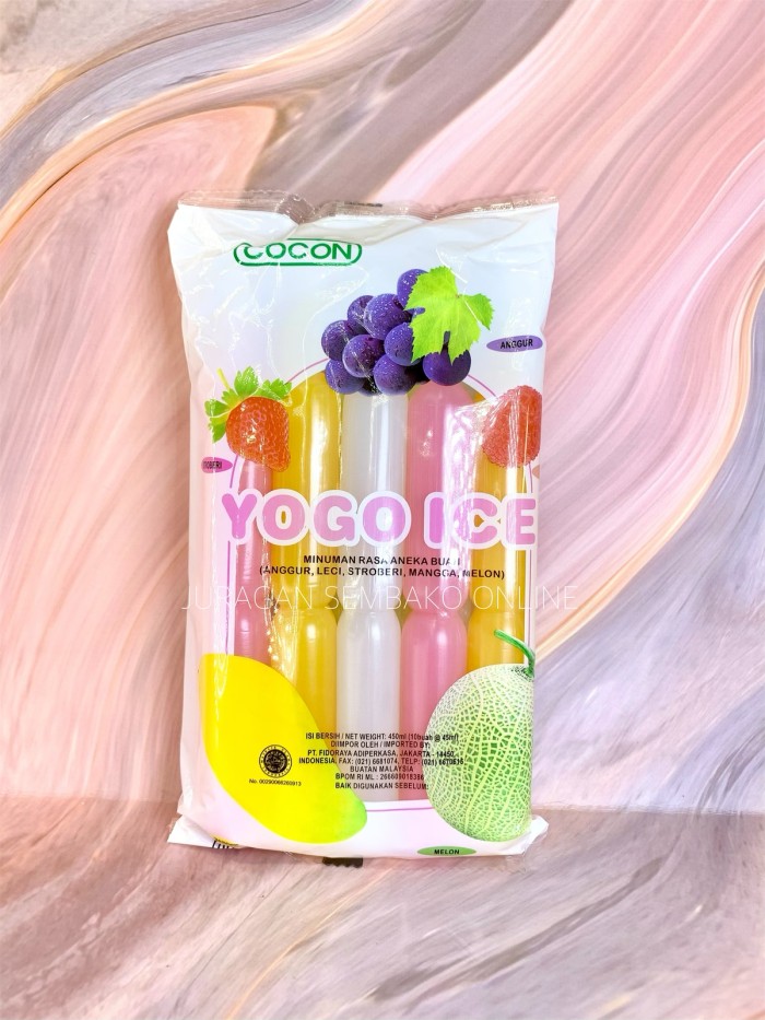 Jual Cocon yogo ice 450 gr isi 10 / es bon bon / es aneka rasa buah ...