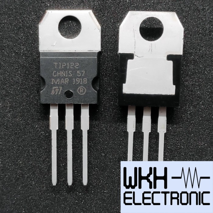 Jual TIP122 TO-220 5A/100V/65W NPN TIP 122 EXPITAXIAL DARLINGTON ...