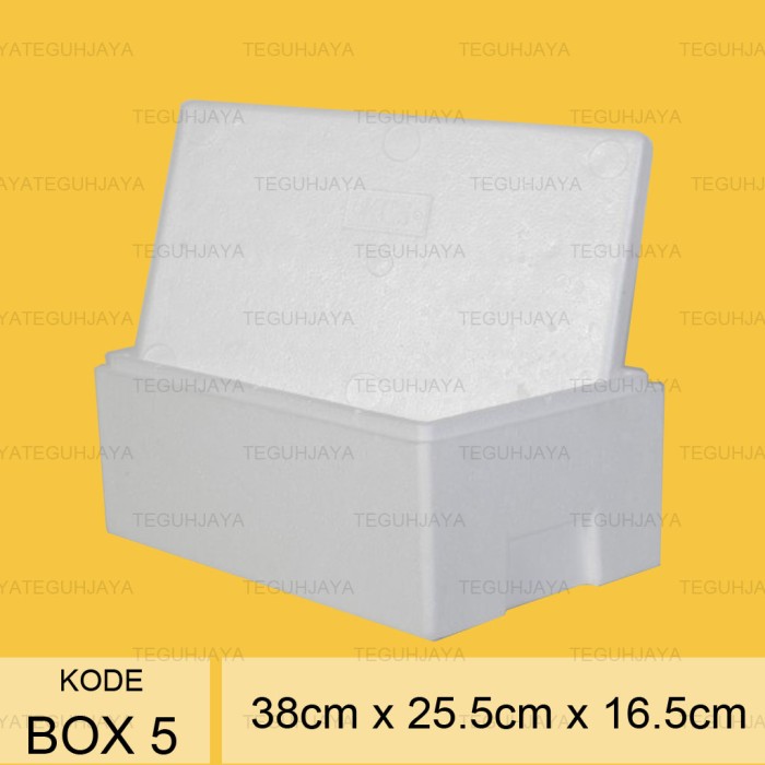 Jual Styrofoam Box 5 (38,5x25,5x16,5) Kwalitas Bagus, Harga Murah ...