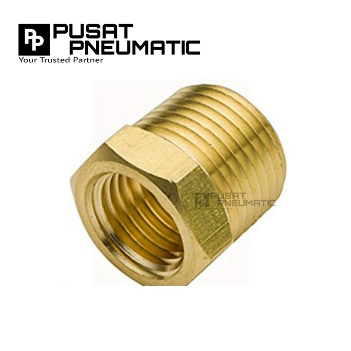 Jual VLock ring kuningan/Bushing 1/2(Male) x 1/4(Female) - Jakarta ...