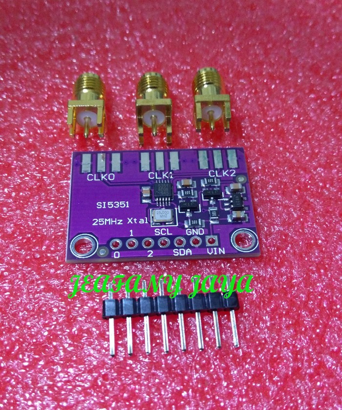 Jual MODUL SI5351 SI5351A SIGNAL CLOCK GENERATOR OSCILATOR DDS 8KHz ...