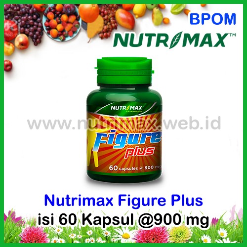 Jual Nutrimax Figure Plus Vitamin Obat Herbal Penambah Nafsu Penafsu