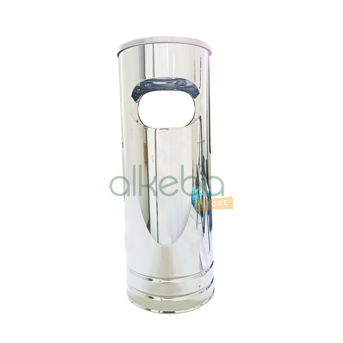 standing asthray 23x60 tempat sampah stainless puntung roko depan lift ...