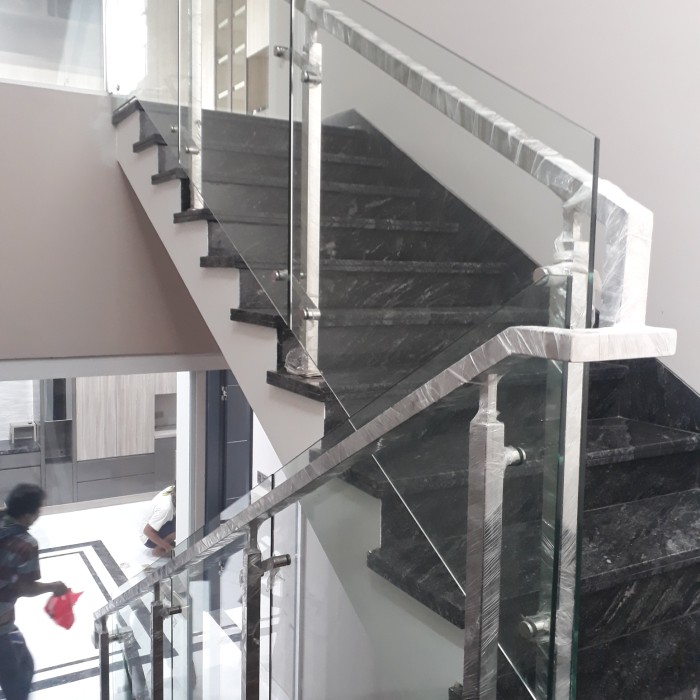 Jual tangga stainless kaca tempered 10 mm - Kota Bekasi - stainless ...