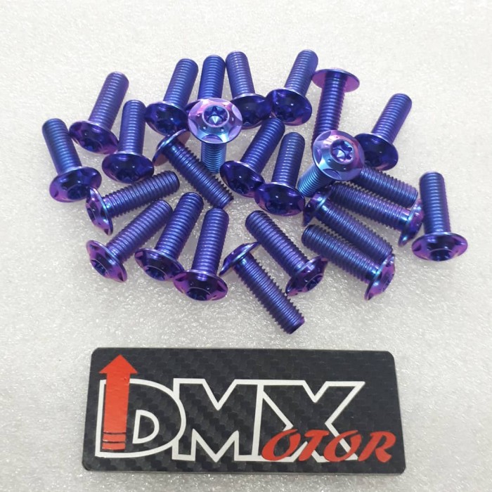 Jual BAUT TITANIUM DISC BRAKE YAMAHA BAUT CAKRAM YAMAHA M8X25 - Jakarta ...