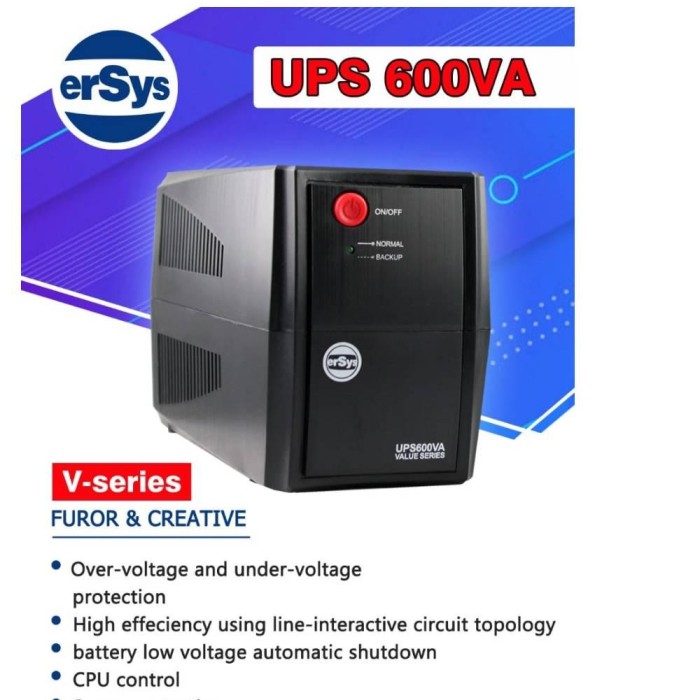 Jual Ups power pro 600Va + Stabilizer - Jakarta Barat - Power Solution ...
