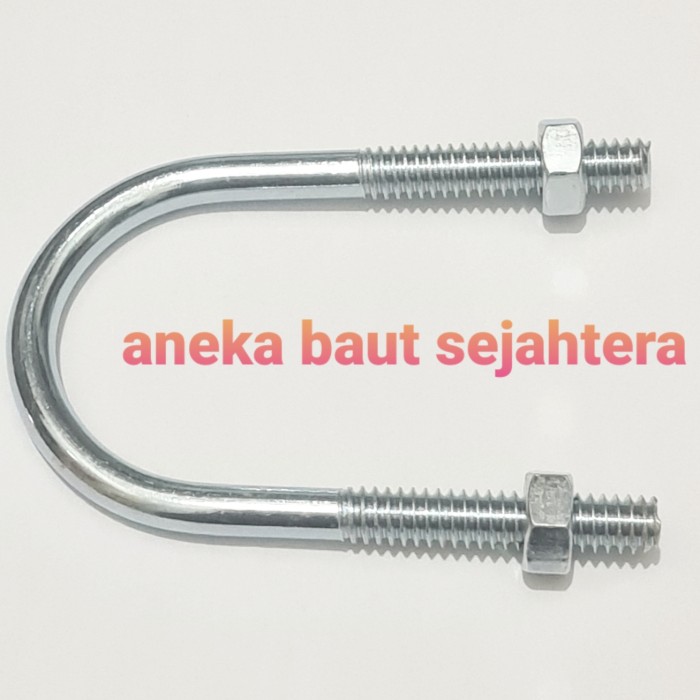 Jual U Bolt ¼ x 1" - Kab. Bekasi - ANEKA BAUT SEJAHTERA | Tokopedia