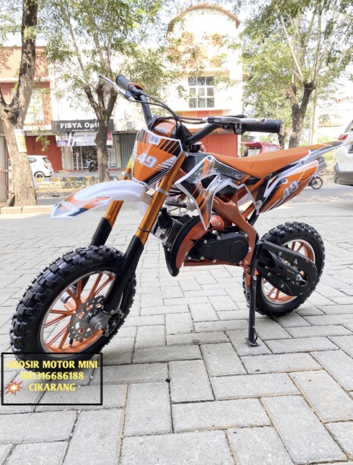 Jual MOTOR MINI TRAIL MT2 MESIN 2TAK RING 2.50-10 - Kab. Bekasi ...