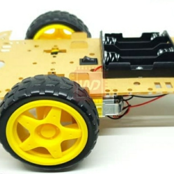 Jual Smart Car Robot 2WD Chassis Kit With Speed Encoder - Kota Surabaya ...