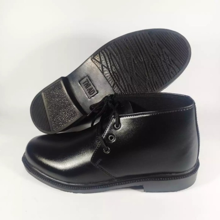 Jual SEPATU PDH PDL PRIA TALI HITAM SATPAM POLRI SECURITY DISHUB ...