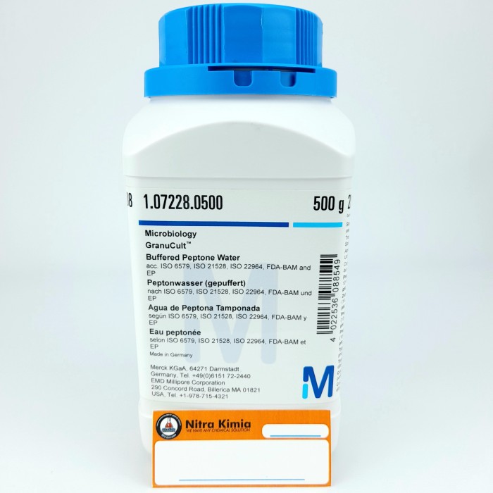 Jual Buffered Peptone Water/Media Peptone/Peptone Agar/Pepton Agar ...